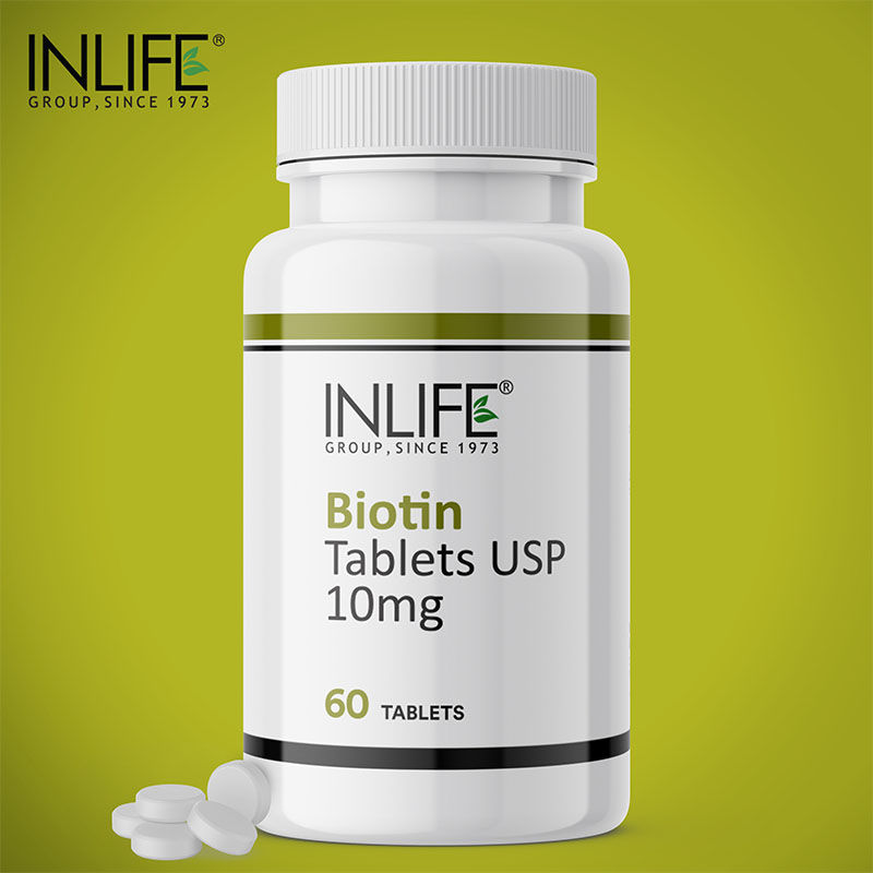 Buy Inlife Biotin 10000 mcg Tablets Online
