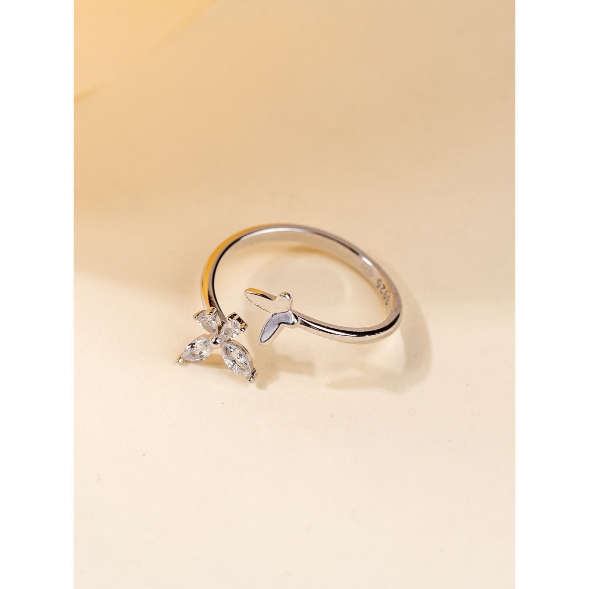 Buy STERLYN Butterfly Duet Ring Online