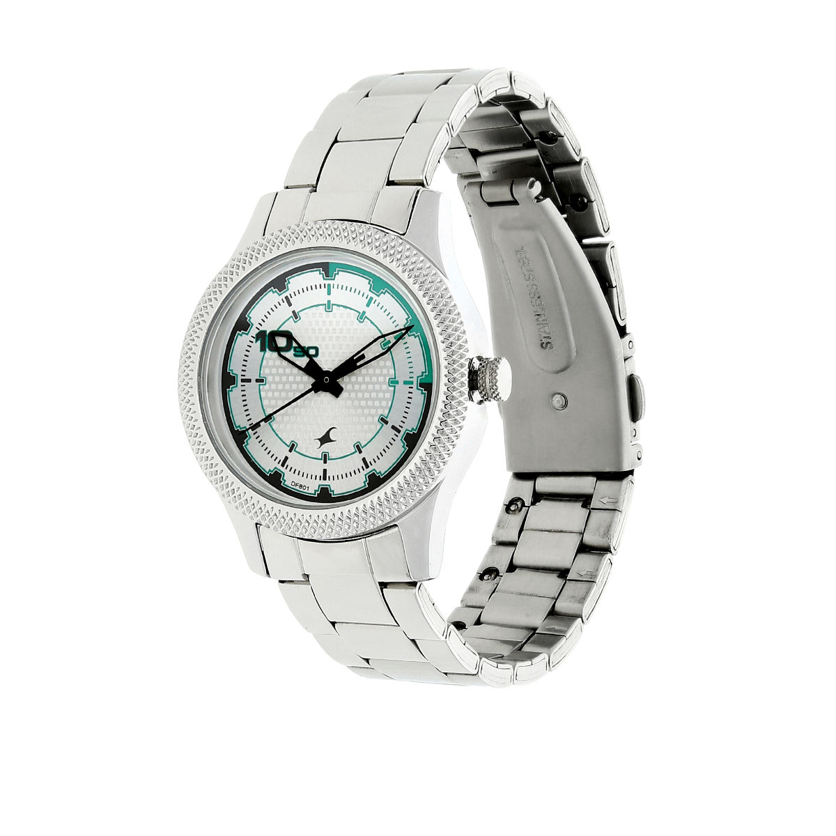 Fastrack Silver Dial Silver Stainless Steel Strap Watch: Buy Fastrack ...