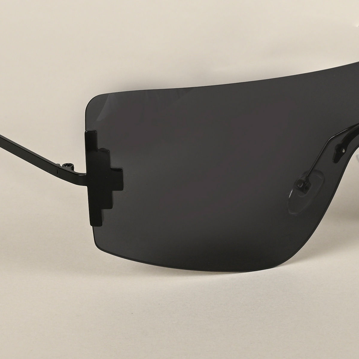 Buy Voyage UV Protected Black Wrap-Around Sunglasses for Unisex Adult ...