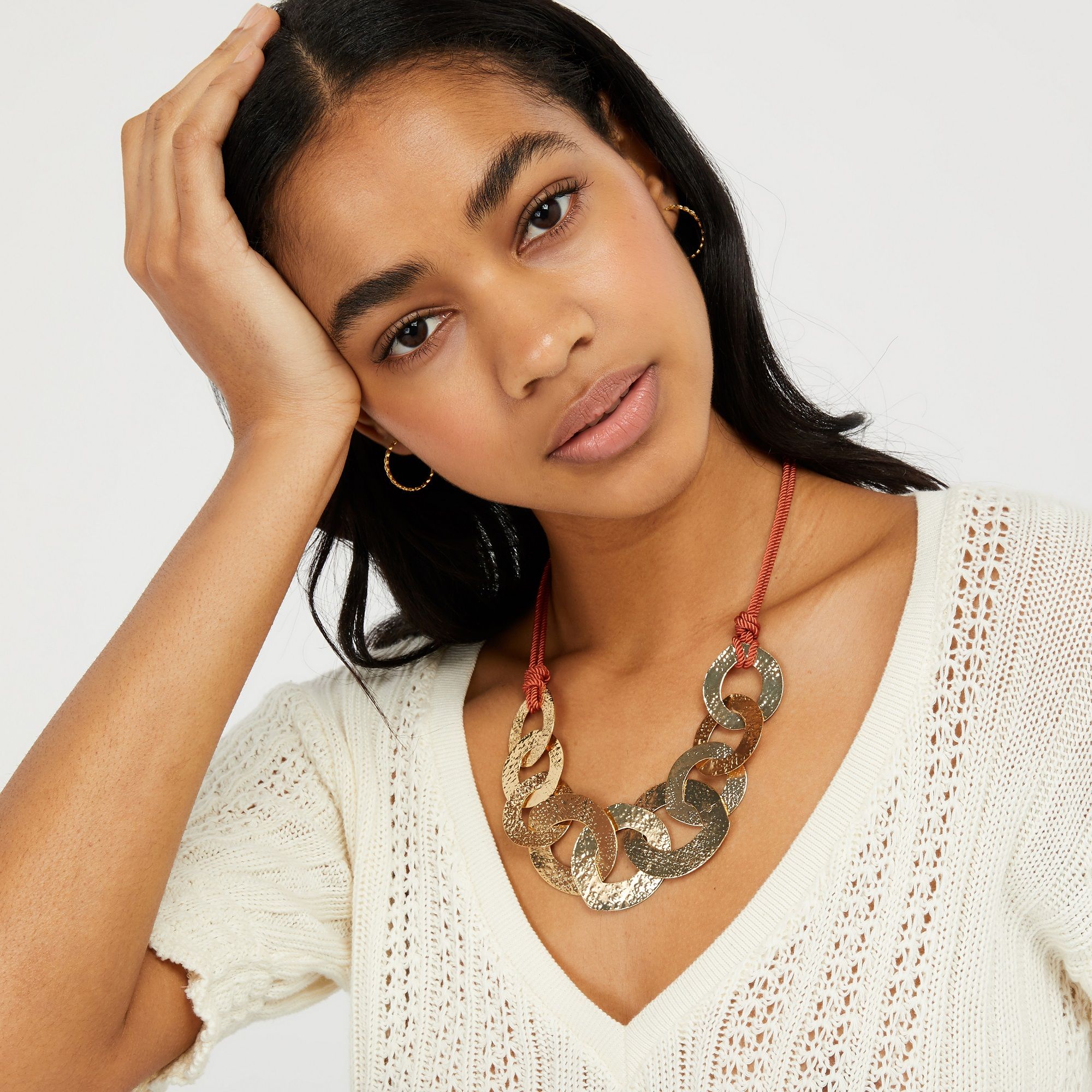 Accessorize London Hammered Links Collar: Buy Accessorize London ...