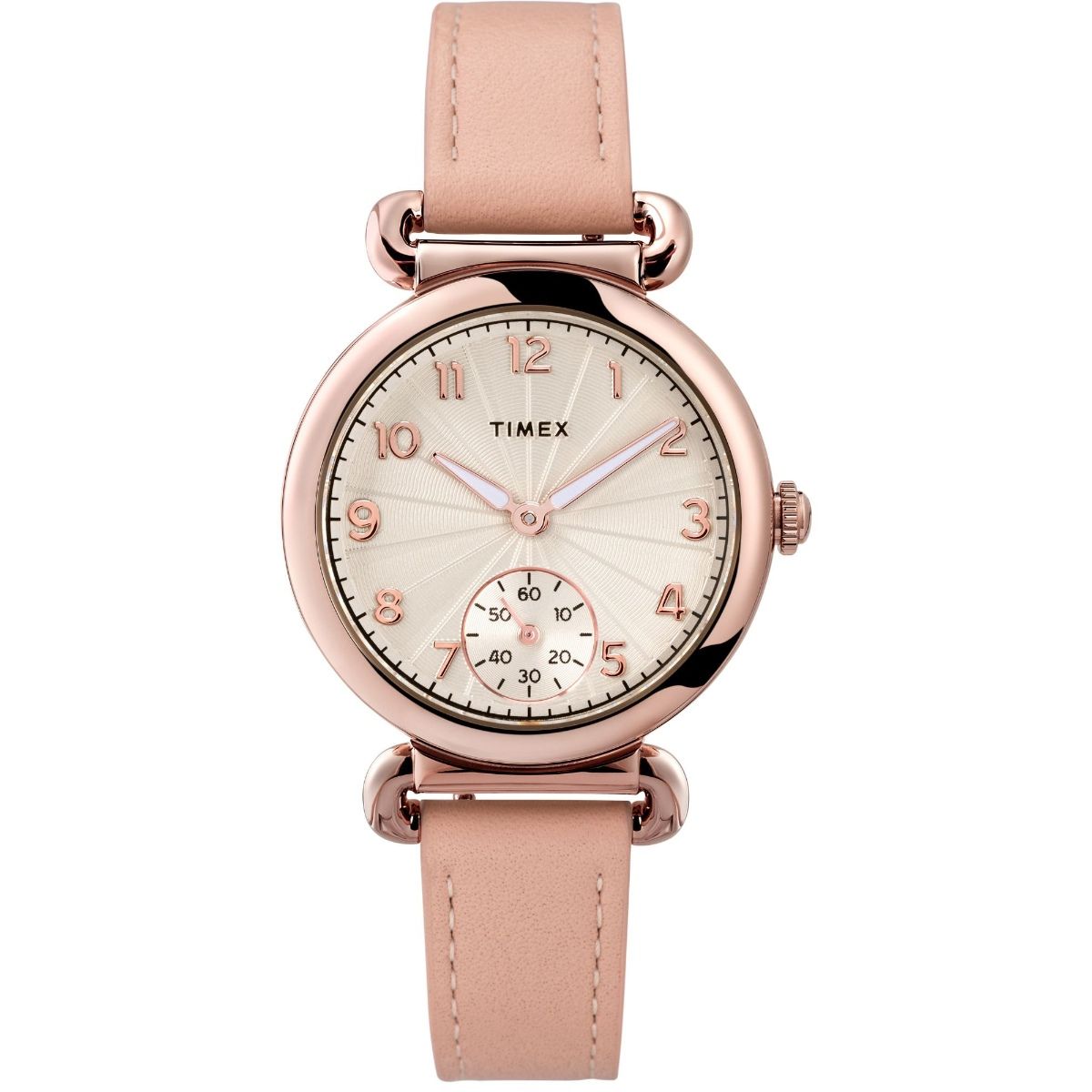 Timex Model 23 33mm Leather Strap Watch Women: Buy Timex Model 23 33mm ...