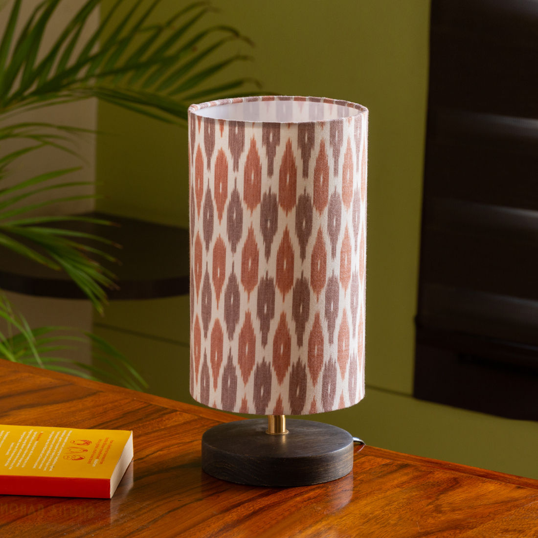 Buy ExclusiveLane Shades of the Sun' Table Lamp In Mango Wood (14 Inch ...