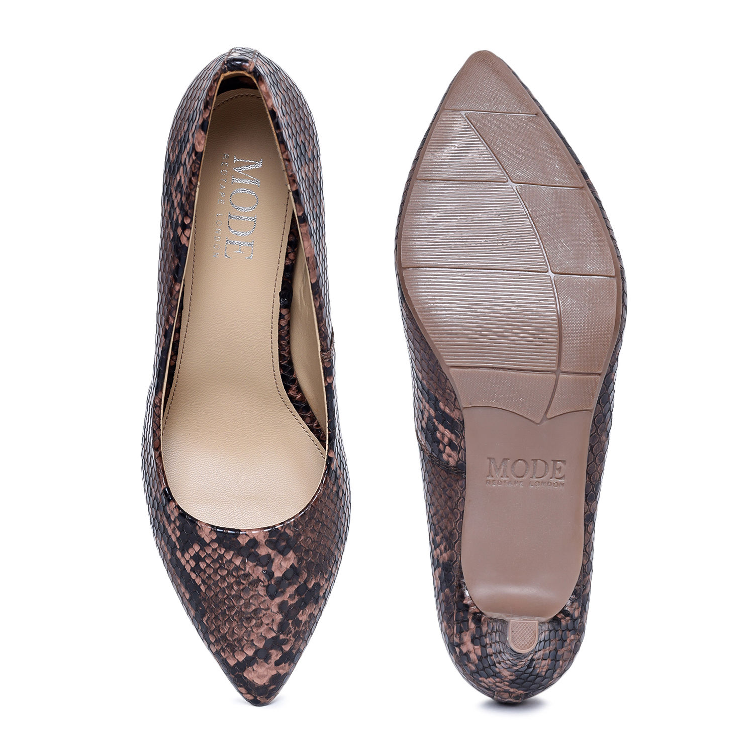 Buy Mode By Red Tape Women Camel Pumps Online