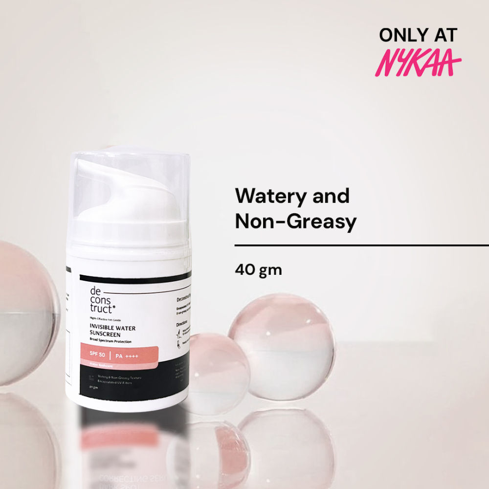 Buy Deconstruct Invisible Water Sunscreen SPF 50 PA++++ with ...