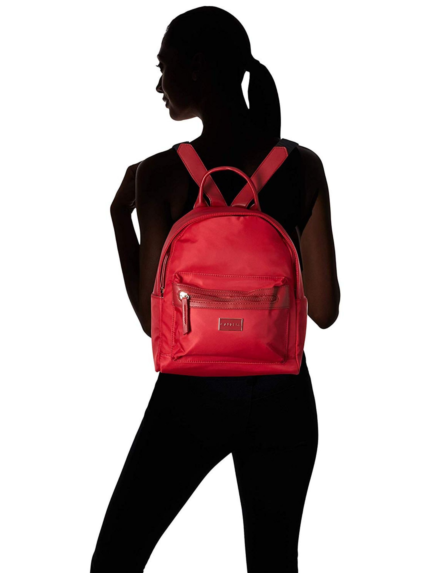 Buy Caprese Cindy Small (E ) Bright Red Backpack Online