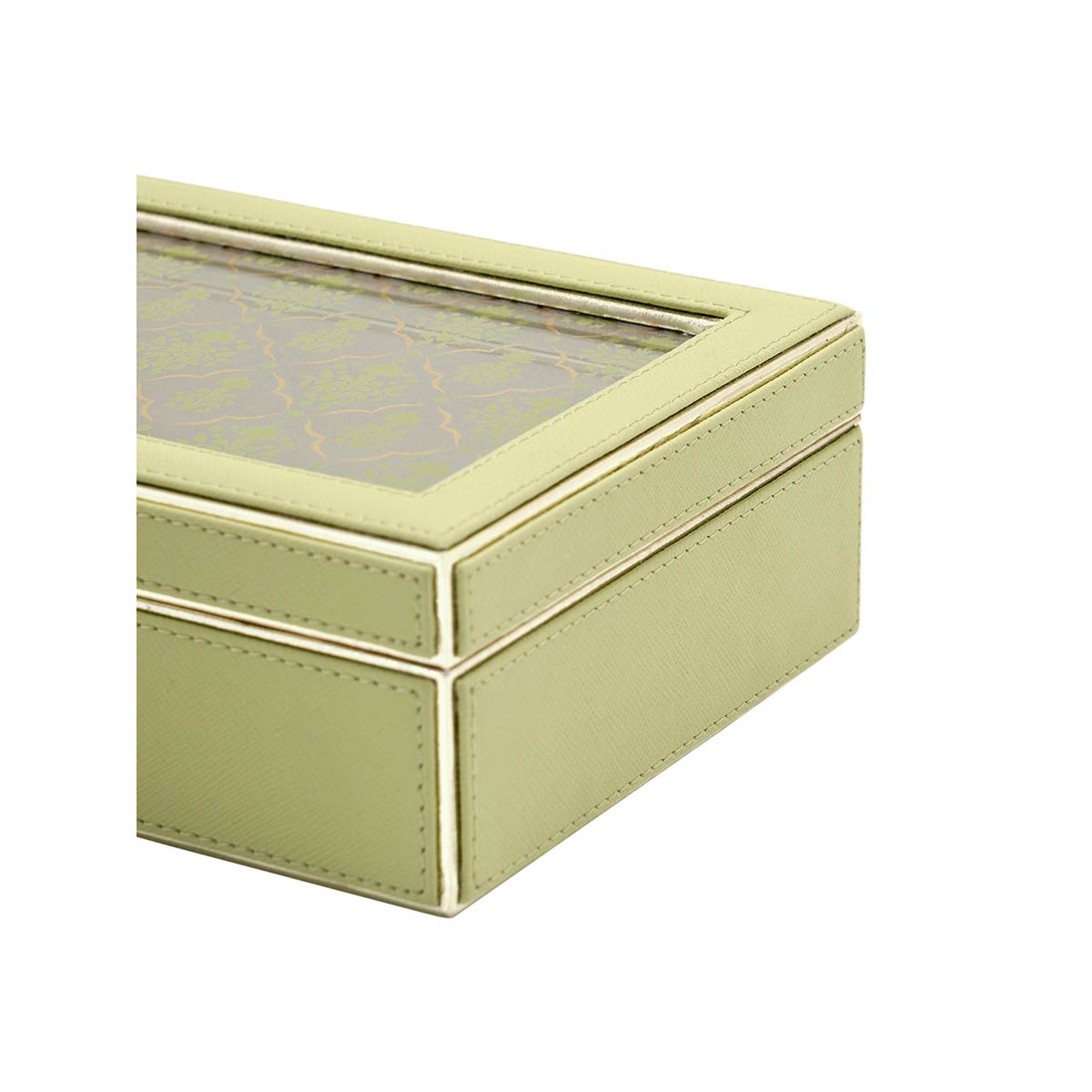 Buy Pure Home + Living Verve Green Lid Box Online