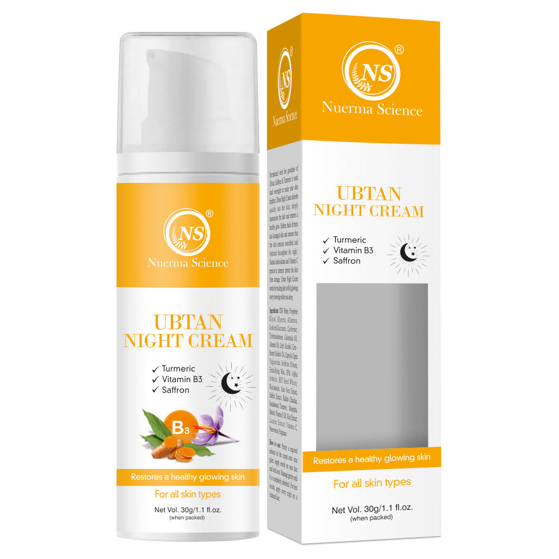 Nuerma Science Ubtan Night Cream: Buy Nuerma Science Ubtan Night Cream ...