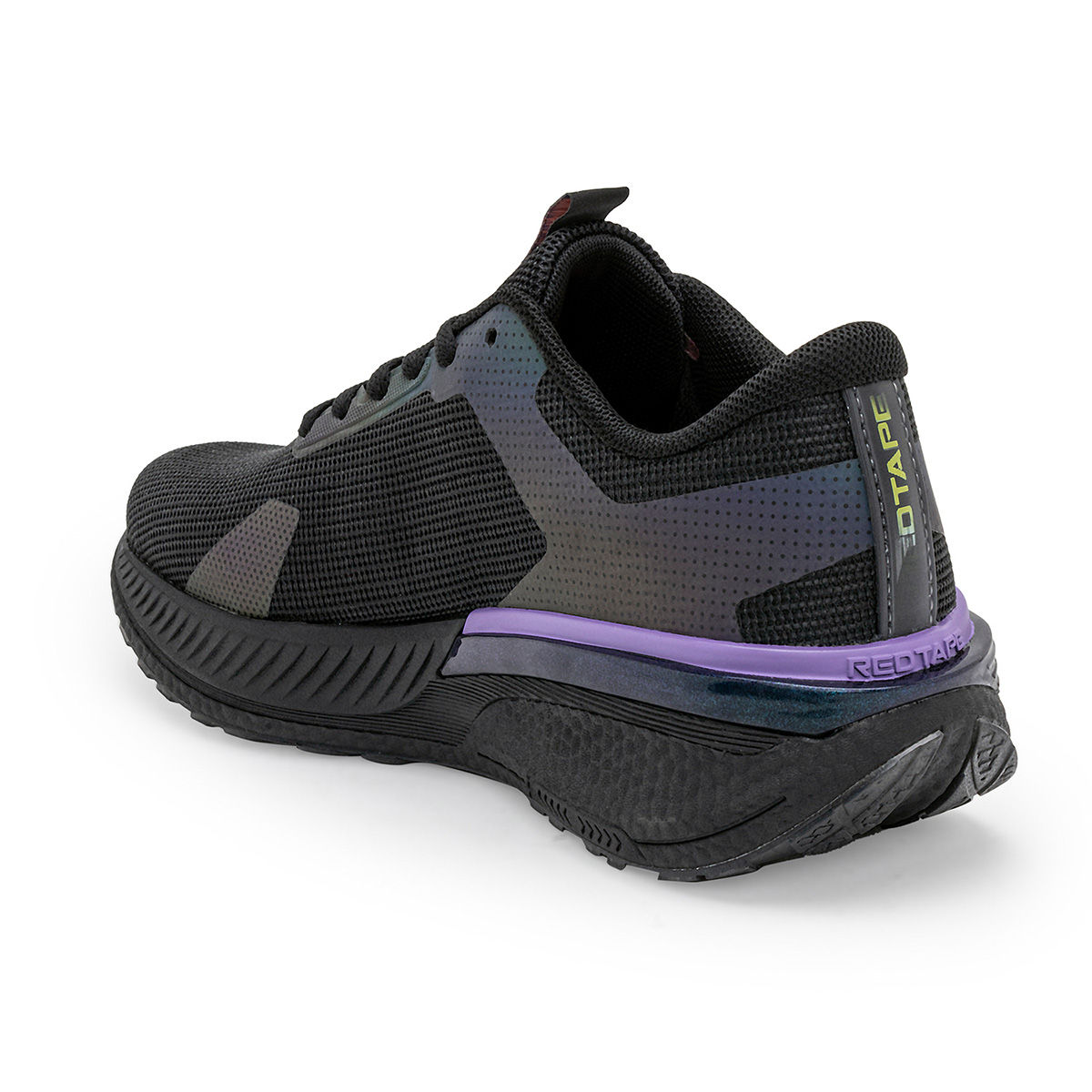 Buy Red Tape Women's Textured Black Casual Sports Shoes (UK 7) Online