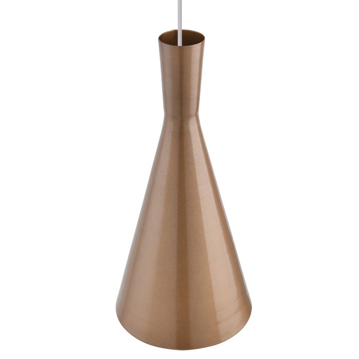 Homesake Metal Cone Shade Pendant Hanging Golden 2 Piece: Buy Homesake ...