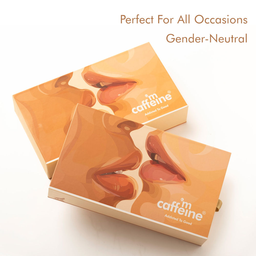 MCaffeine Choco Kissed Lip Gift Kit Gift Sets Combos For Women