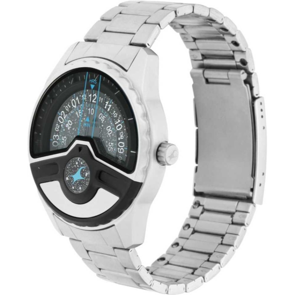 Buy Fastrack 3204KM01 Grey Dial Analog Watch For Men Online