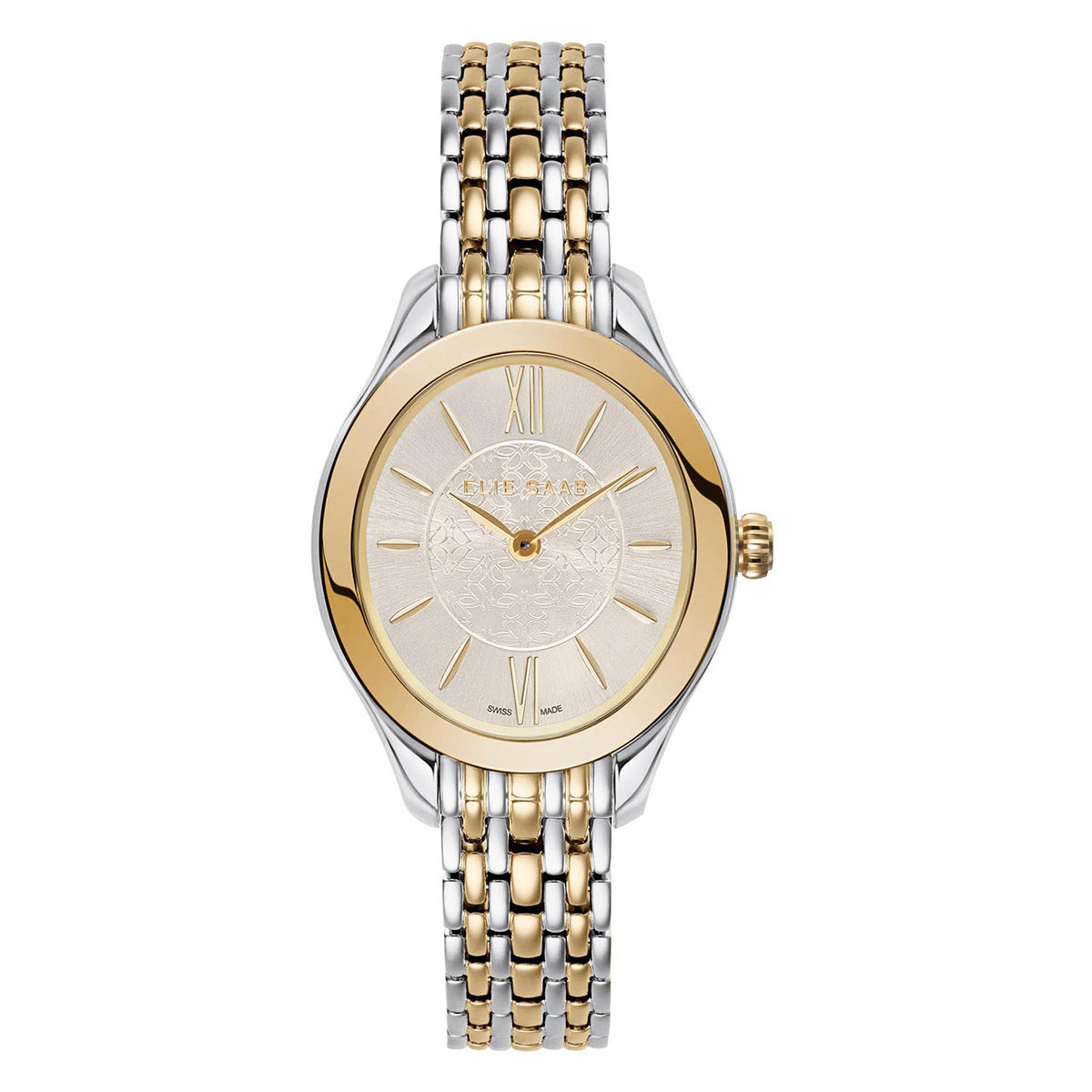 Buy Elie Saab ESME004E Mystere D'Elie Elegance Swiss Made Silver Oval ...