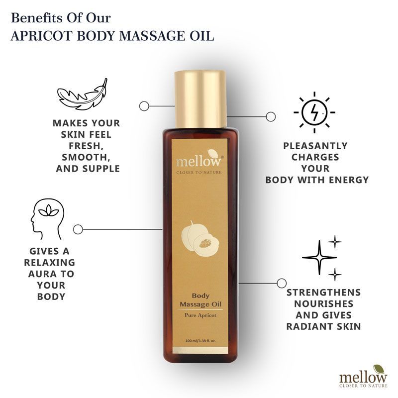 mellow Apricot Massage Oil: Buy mellow Apricot Massage Oil Online at ...