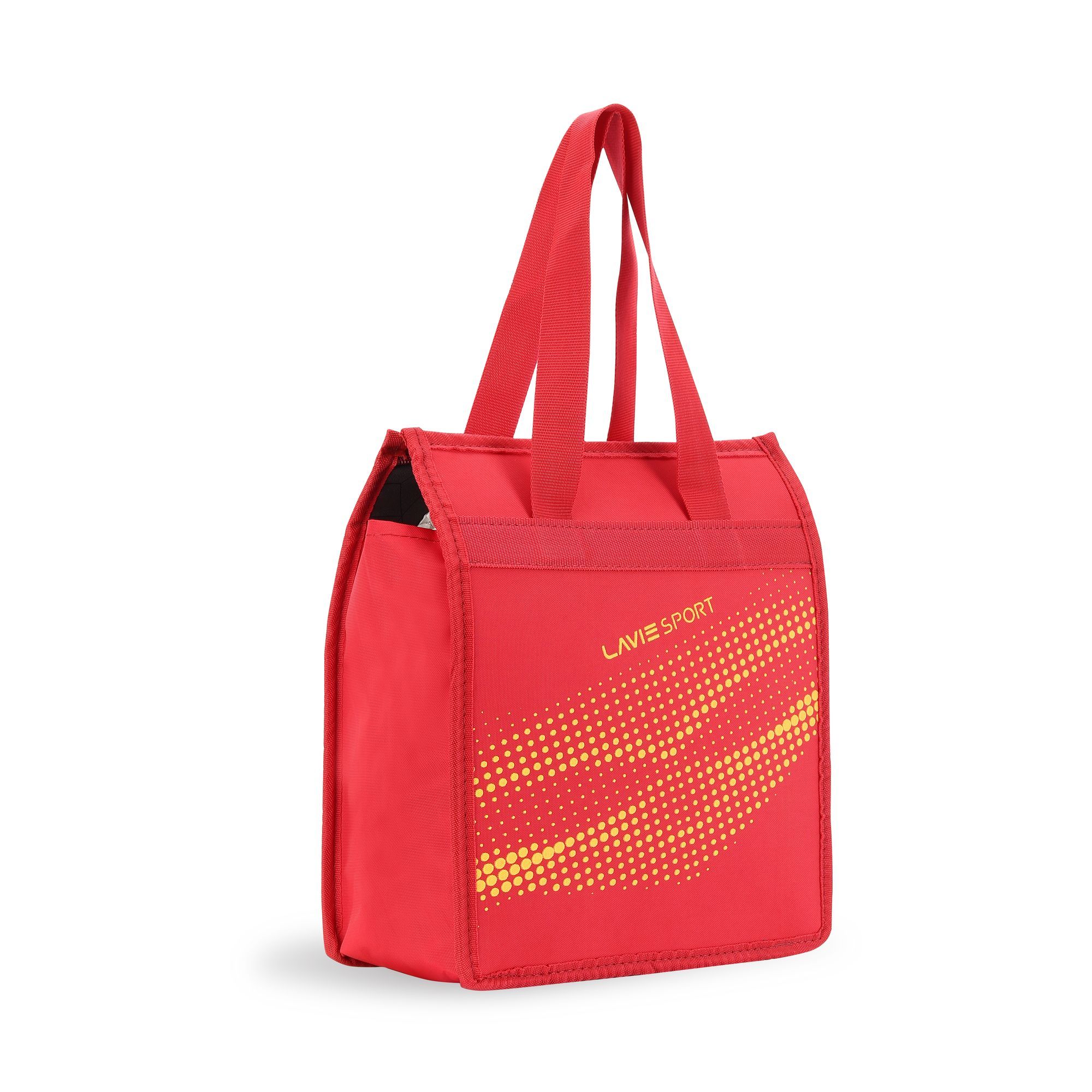 Buy Lavie Red Solid Lunch Bag Online