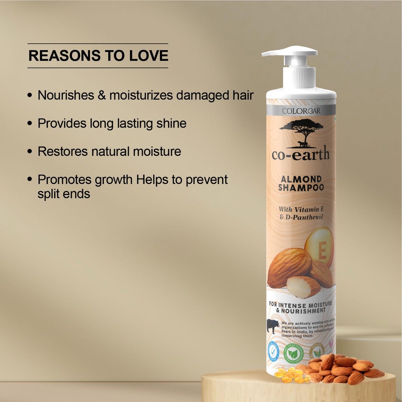 Colorbar Co Earth Almond Shampoo Buy Colorbar Co Earth Almond Shampoo Colorbar Co Earth Almond Shampoo Buy Colorbar Co Earth Almond Shampoo