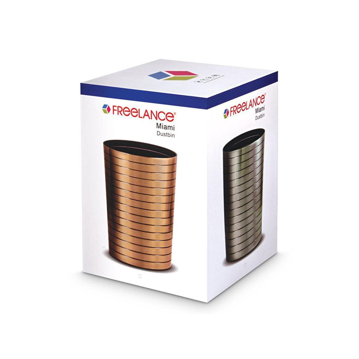 Freelance Miami Polystyrene Wastebin Waste Storage Box Dustbin Trash ...