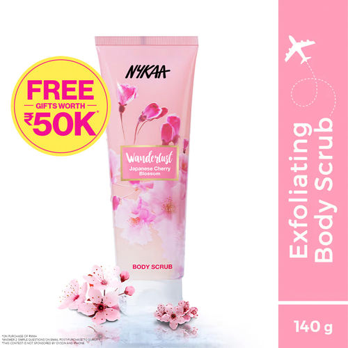 Wanderlust Japanese Cherry Blossom Scrub