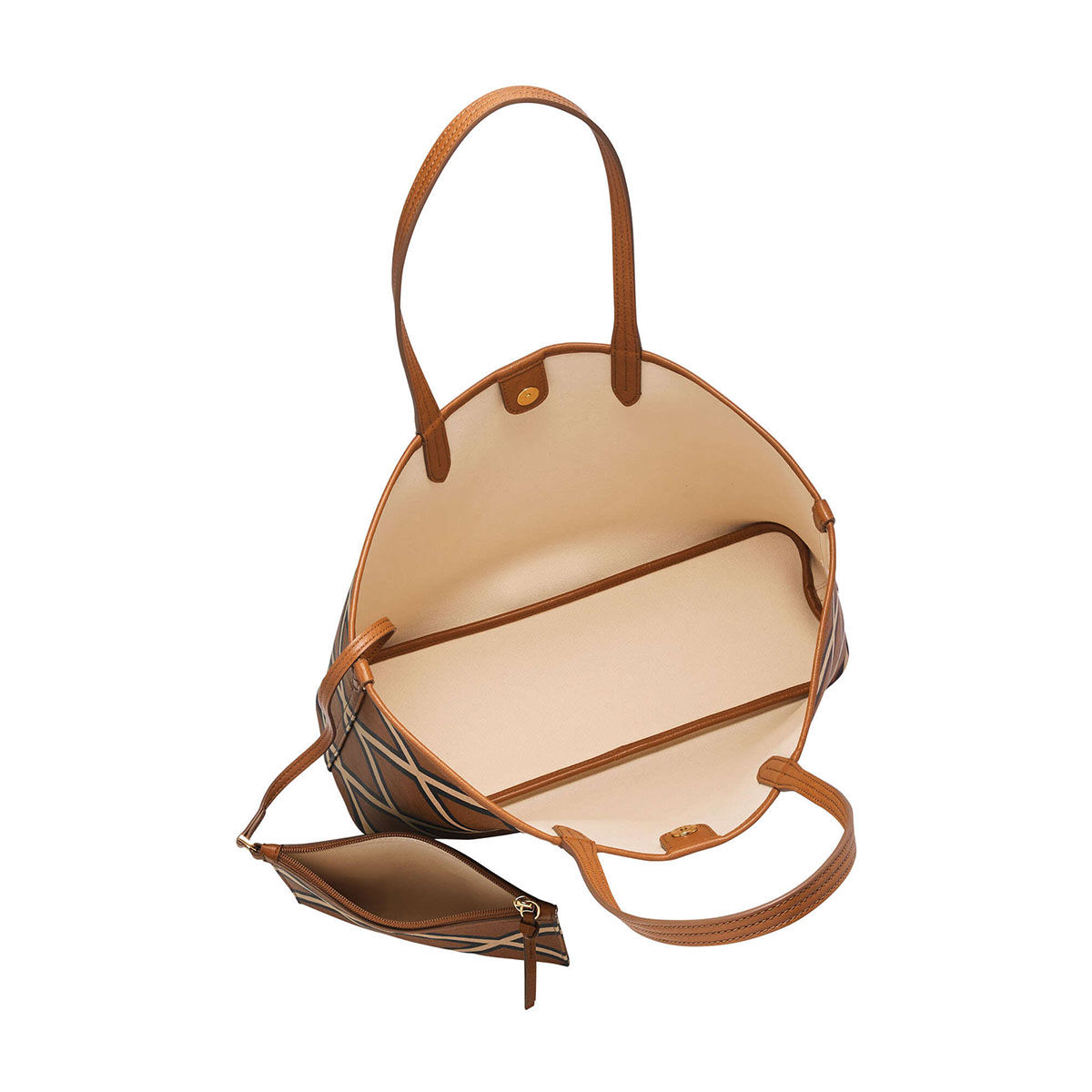 Buy Fossil Williamson Brown Tote Bag ZB1867194 (Set of 2) (M) Online