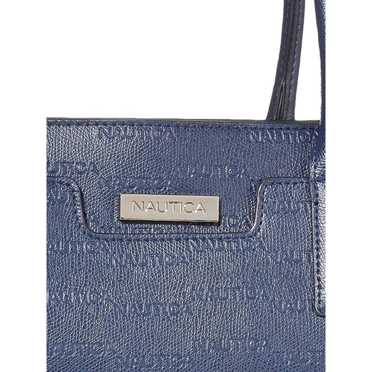 Buy Nautica Sandy Jr. Top Handel Satchel with Removable Crossbody Strap ...