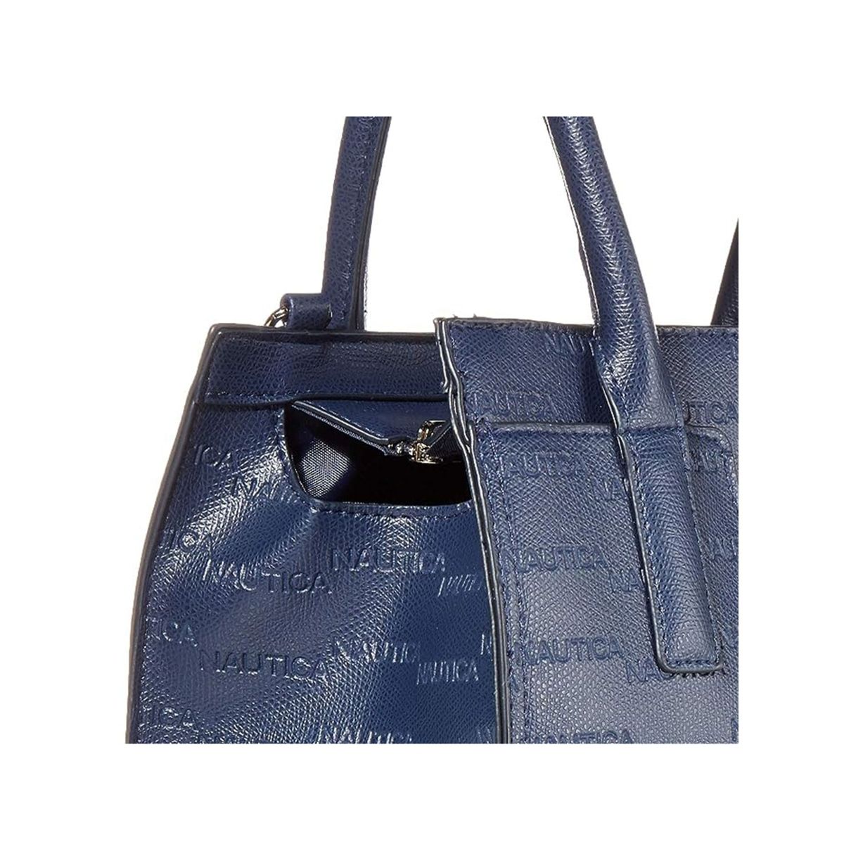 Buy Nautica Sandy Jr. Top Handel Satchel with Removable Crossbody Strap ...