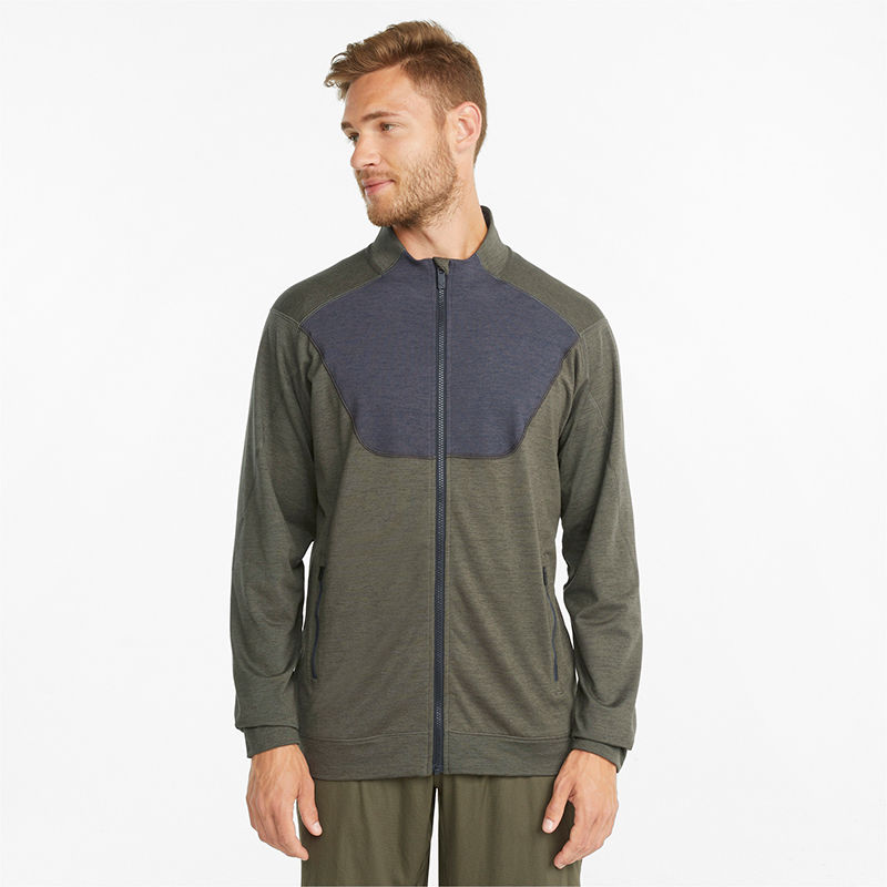 Puma TRAIN CLOUDSPUN FULL ZIP Jackets - Green: Buy Puma TRAIN CLOUDSPUN ...