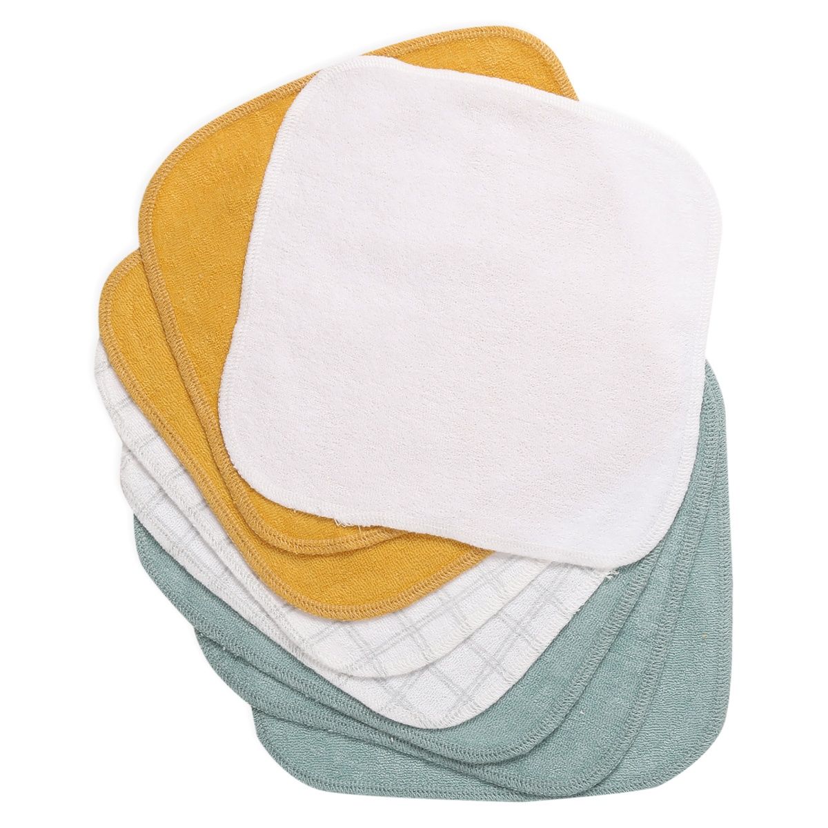 Mi Arcus Baby Wash Clothes for Kids (Pack of 8): Buy Mi Arcus Baby Wash ...