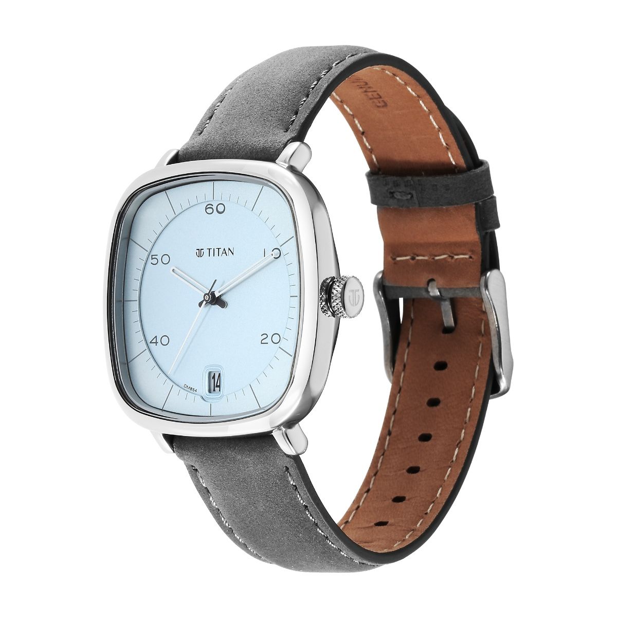 Buy Titan Men Blue Dial Analog Watch - 1885Sl01 Online