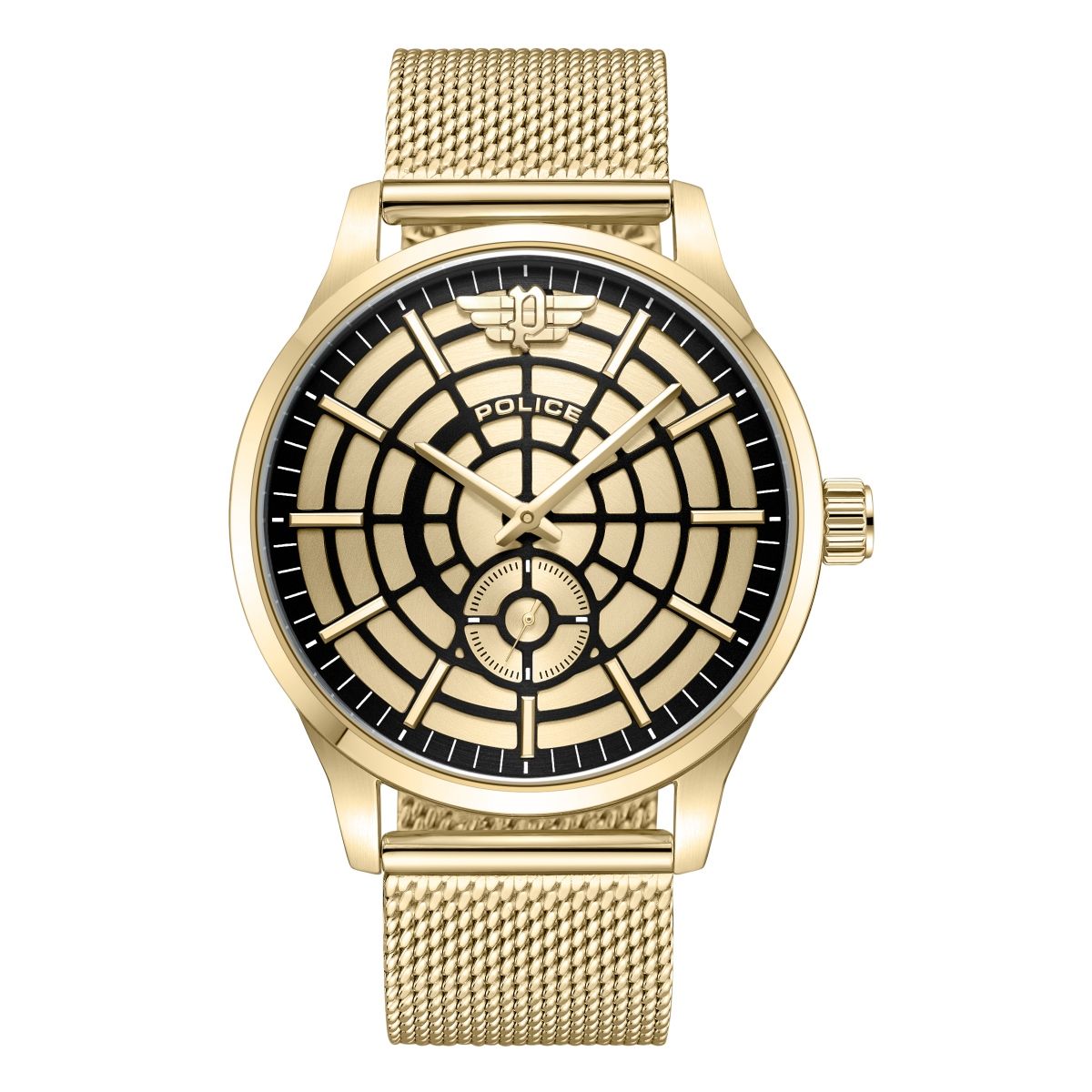 Buy Police Men Gold Dial Analog Watch - Plpewjg0005203 Online