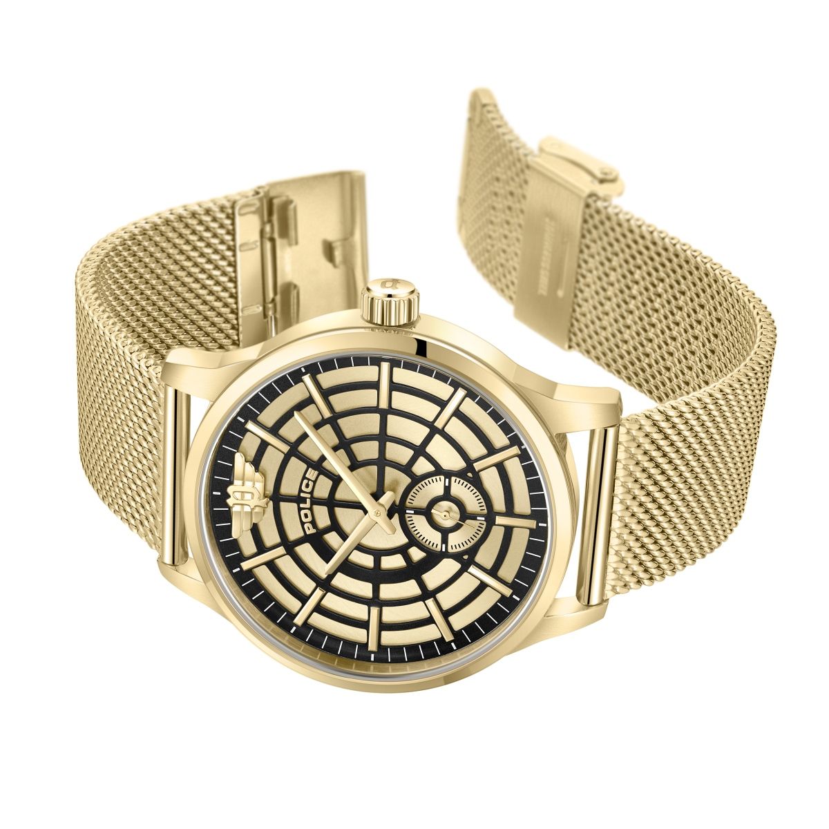 Buy Police Men Gold Dial Analog Watch - Plpewjg0005203 Online