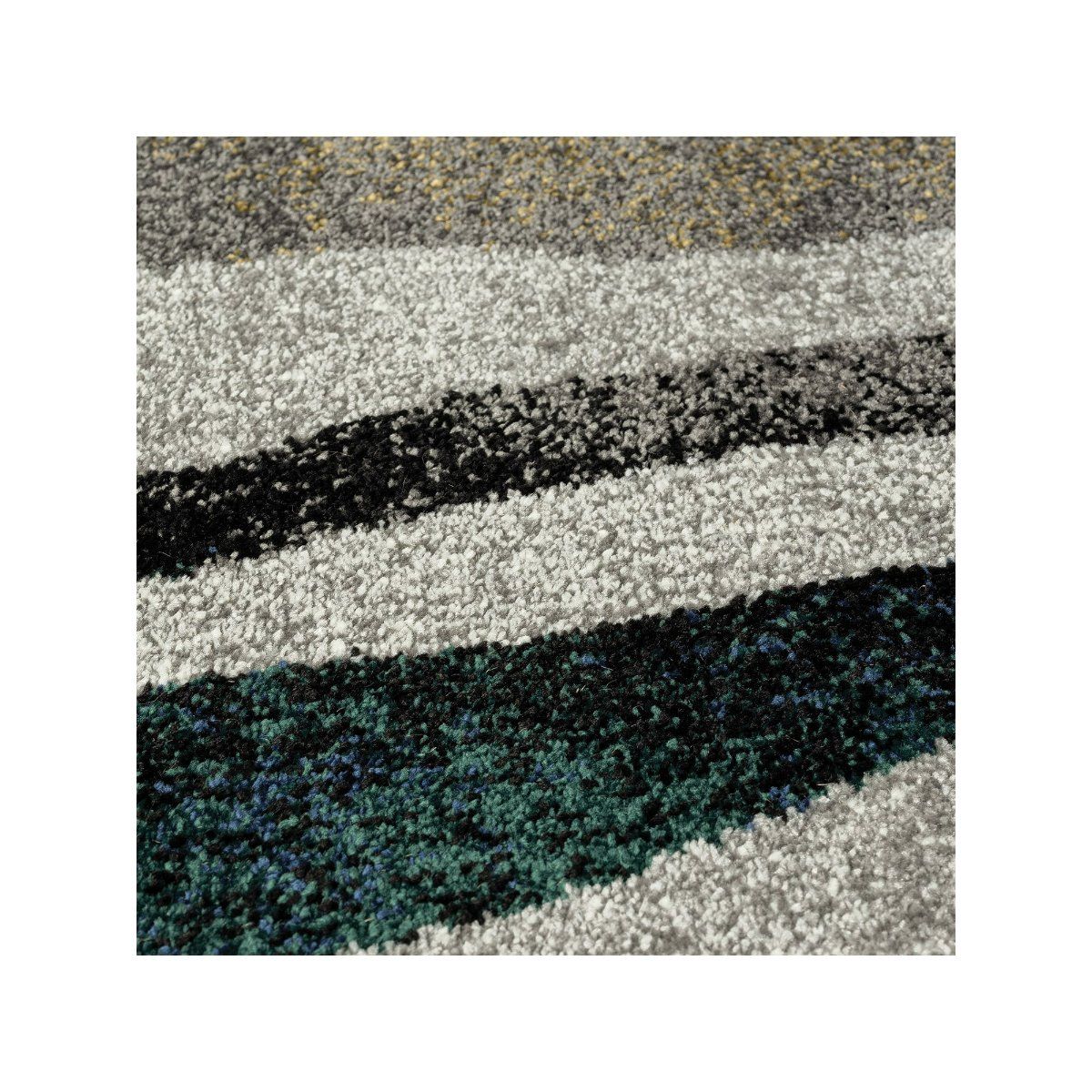 OBSESSIONS Anti-Static Polypropylene Geometric Carpet, Grey: Buy ...