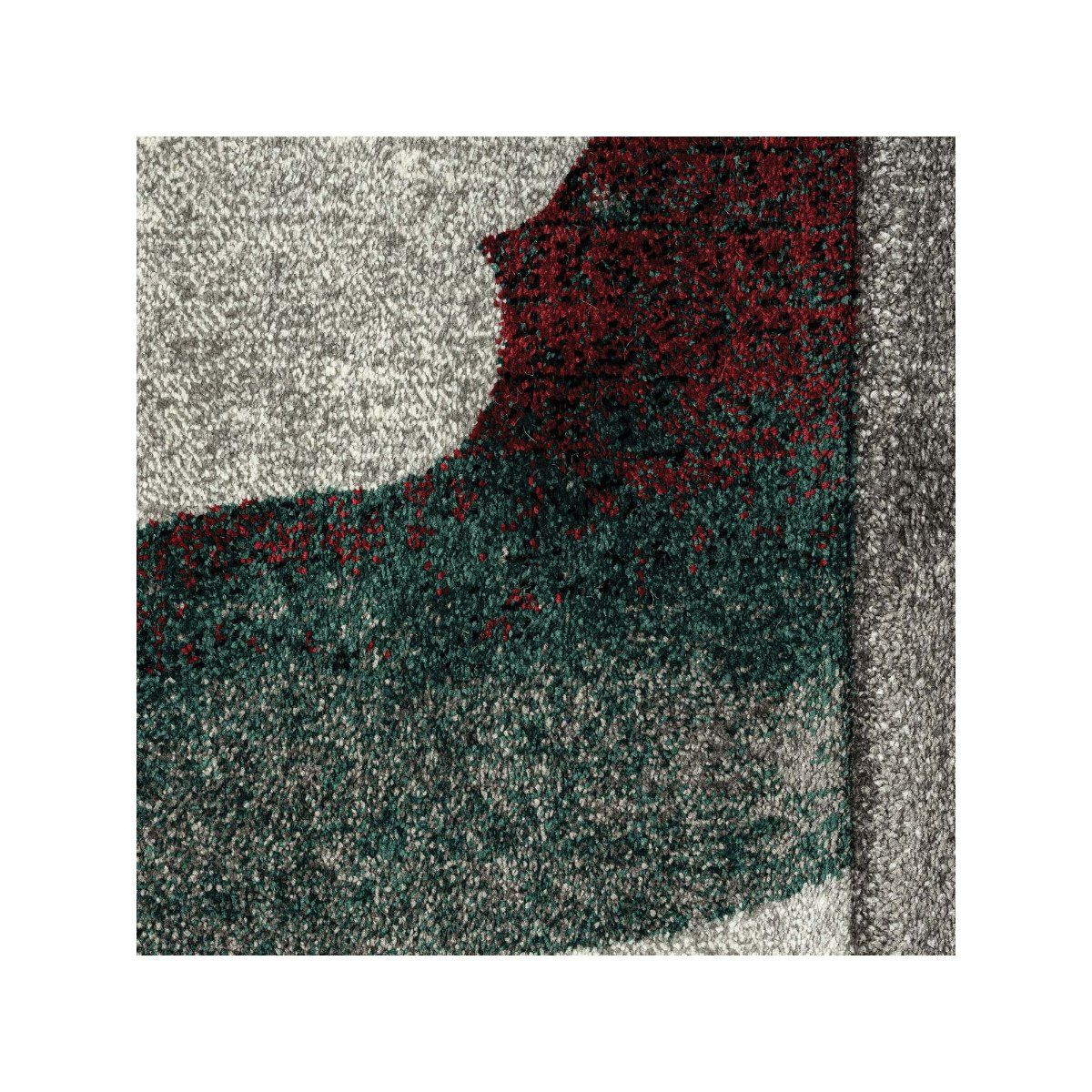 OBSESSIONS Anti-Static Polypropylene Geometric Carpet, Grey: Buy ...