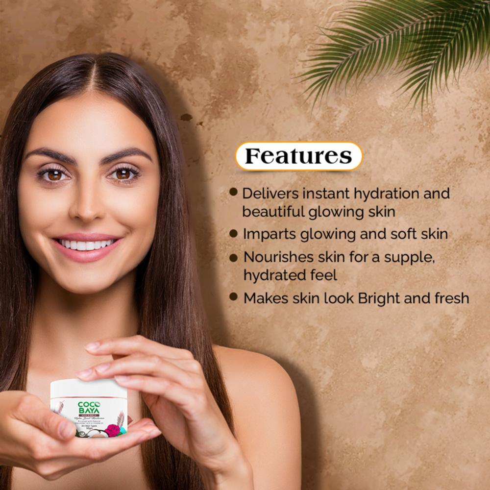 Buy Coco Baya Hydra Boost Moisturizer Hyaluronic Acid & Vitamin B3 ...