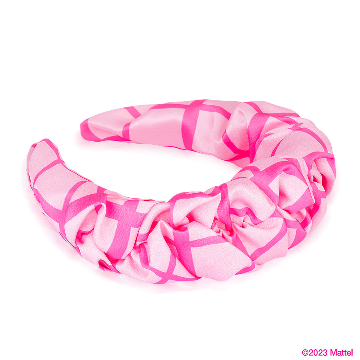 Buy Hair Drama Co. Barbie Satin Ruffle Hair Band - Shades of Pink Online