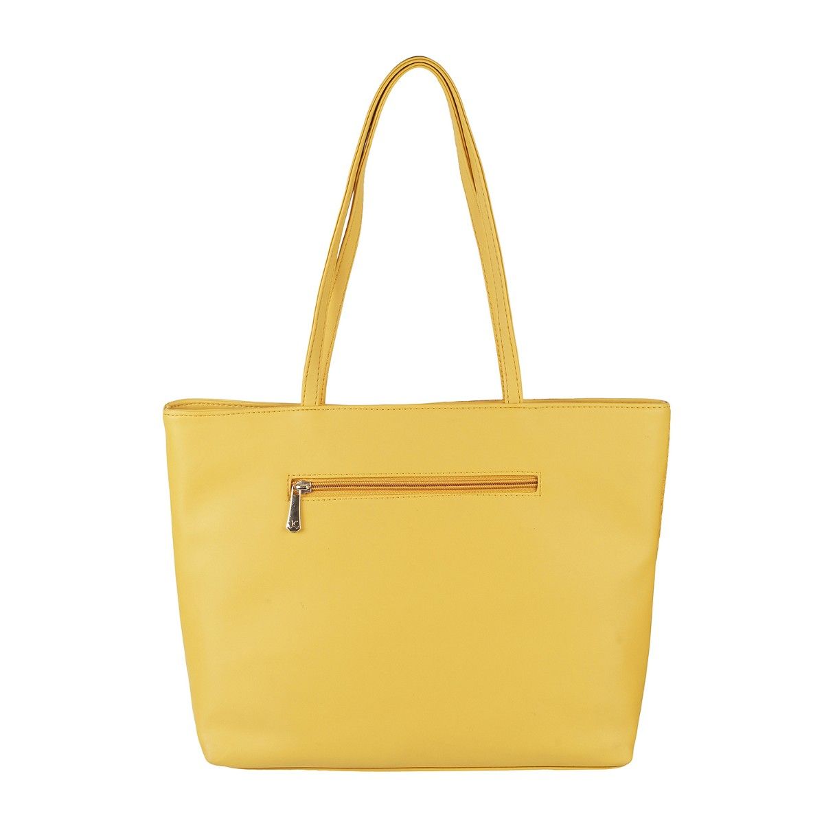 Buy Mochi Textured Yellow Tote Bag Online