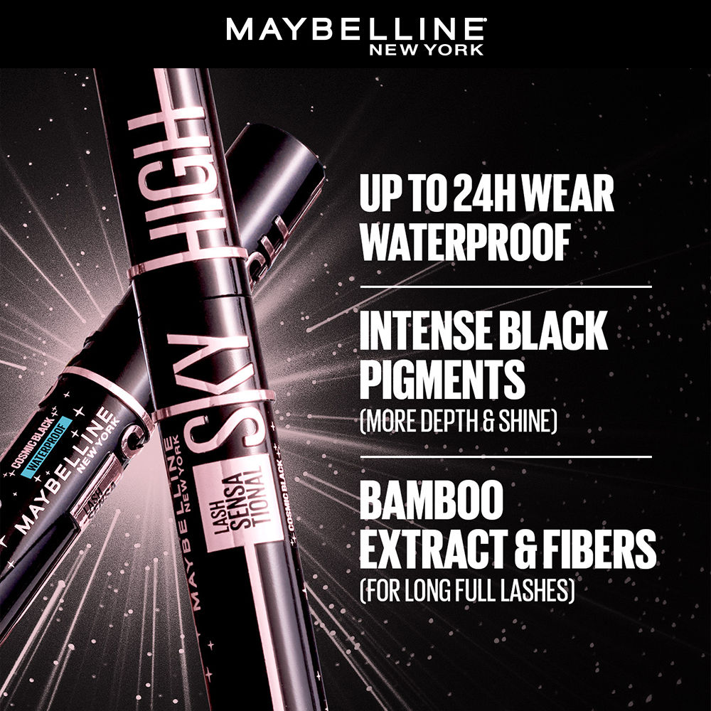 Buy Maybelline New York Lash Sensational Sky High Waterproof Mascara Online