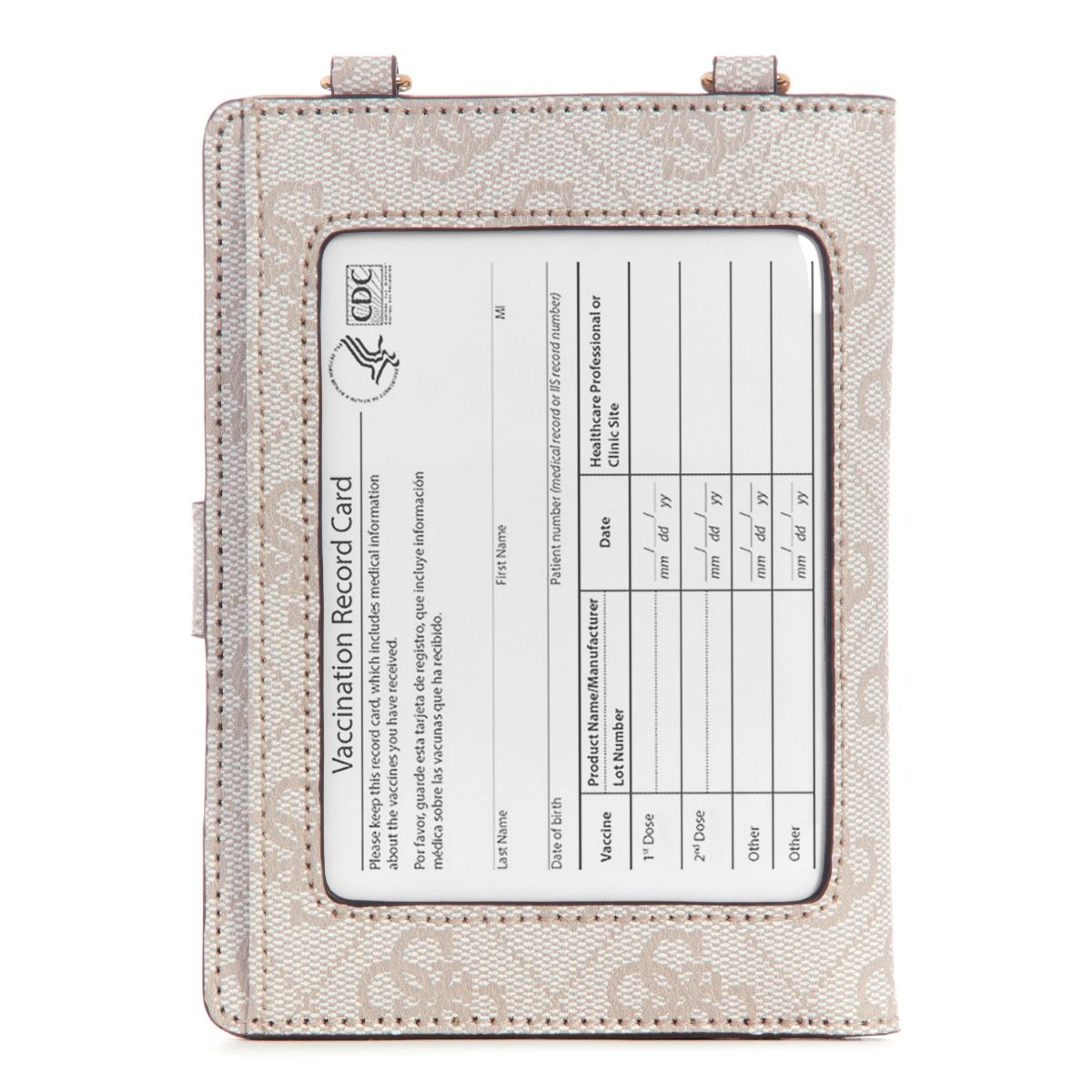 Buy Guess Grey Laurel Chain Passport Case Online