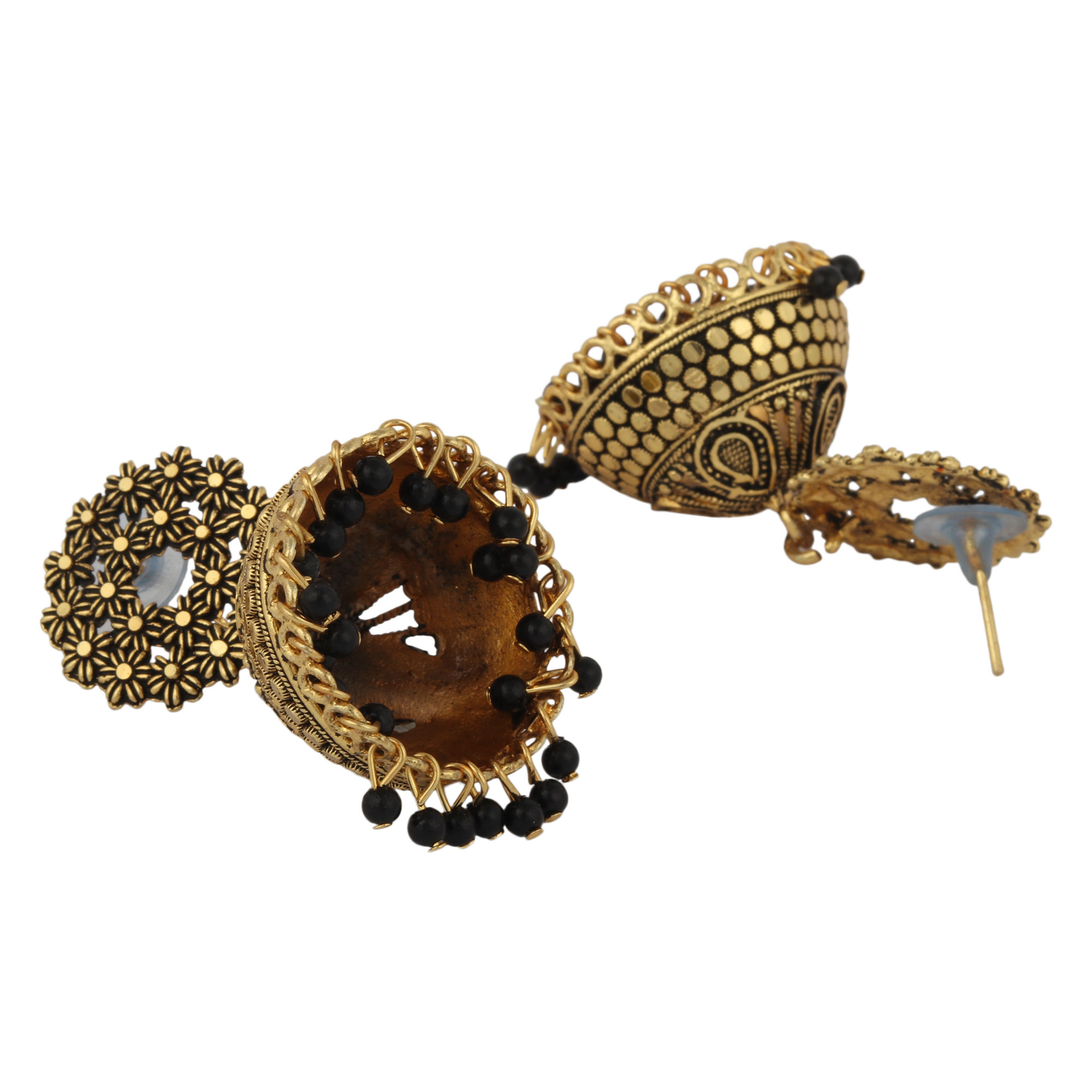 Buy Anika's Creations Designer Gold Plated Enamelled Traditional ...