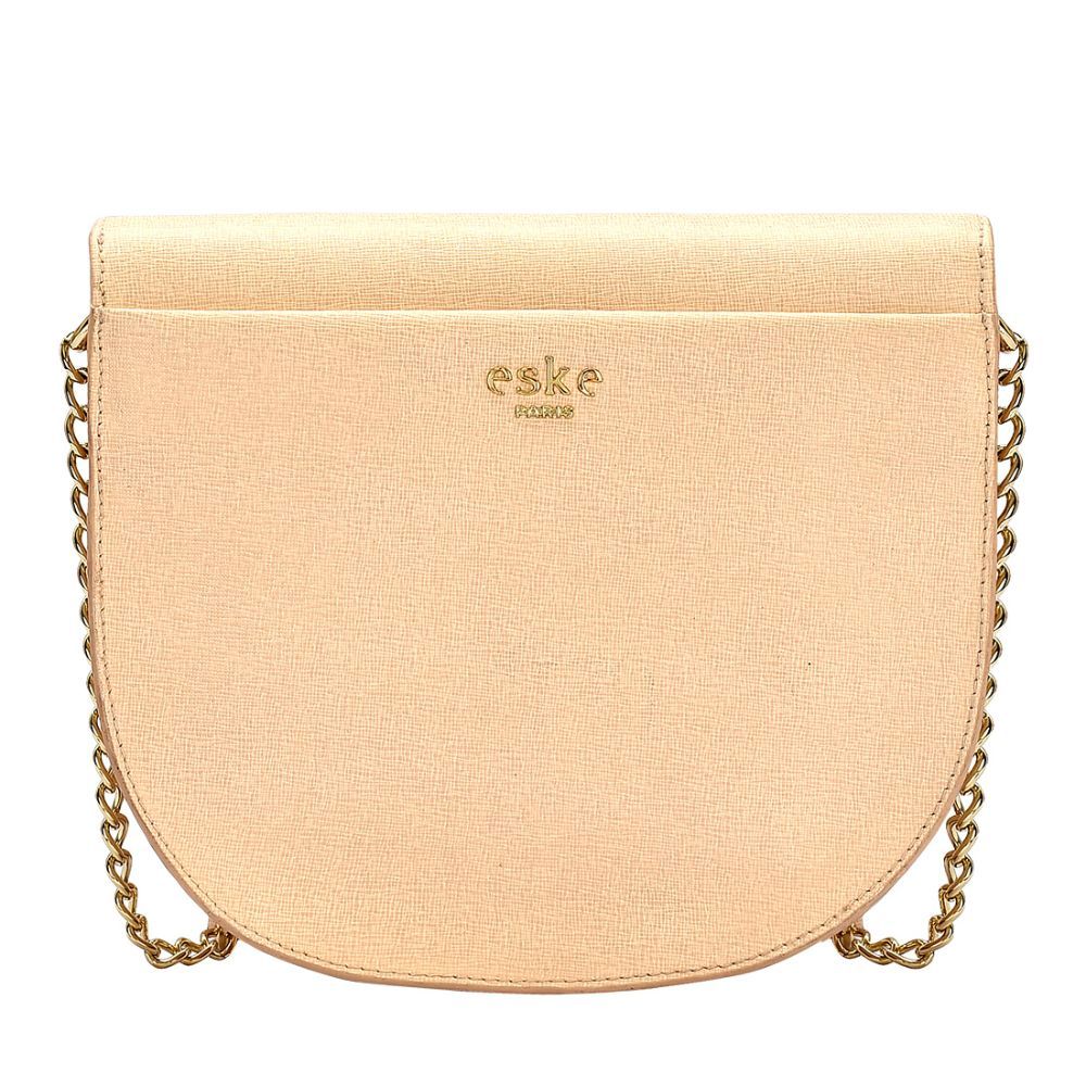 Buy Eske Brittney Medium Shoulder Bag,Beige Online