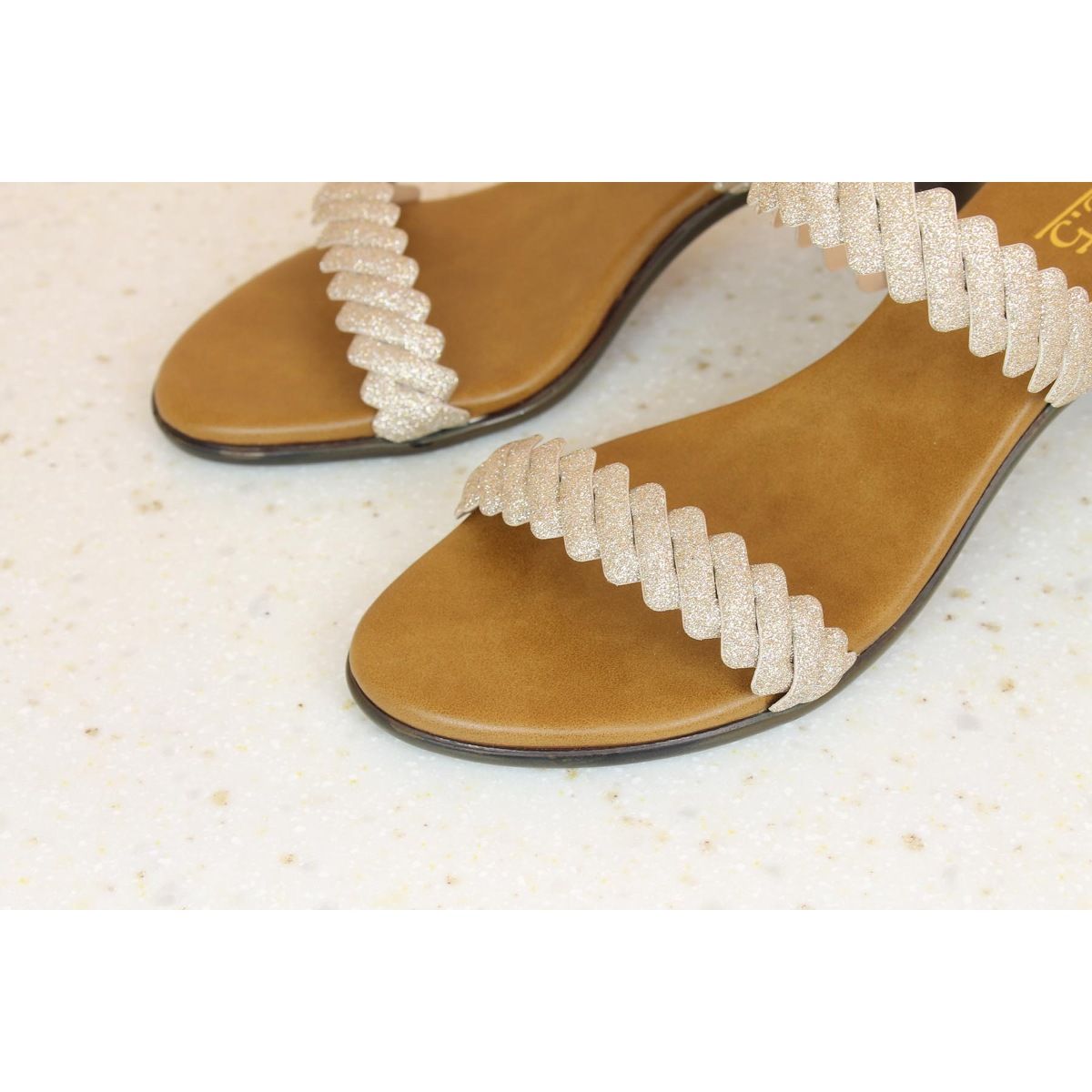 Buy Inc.5 Embellished Rose Gold Block Online