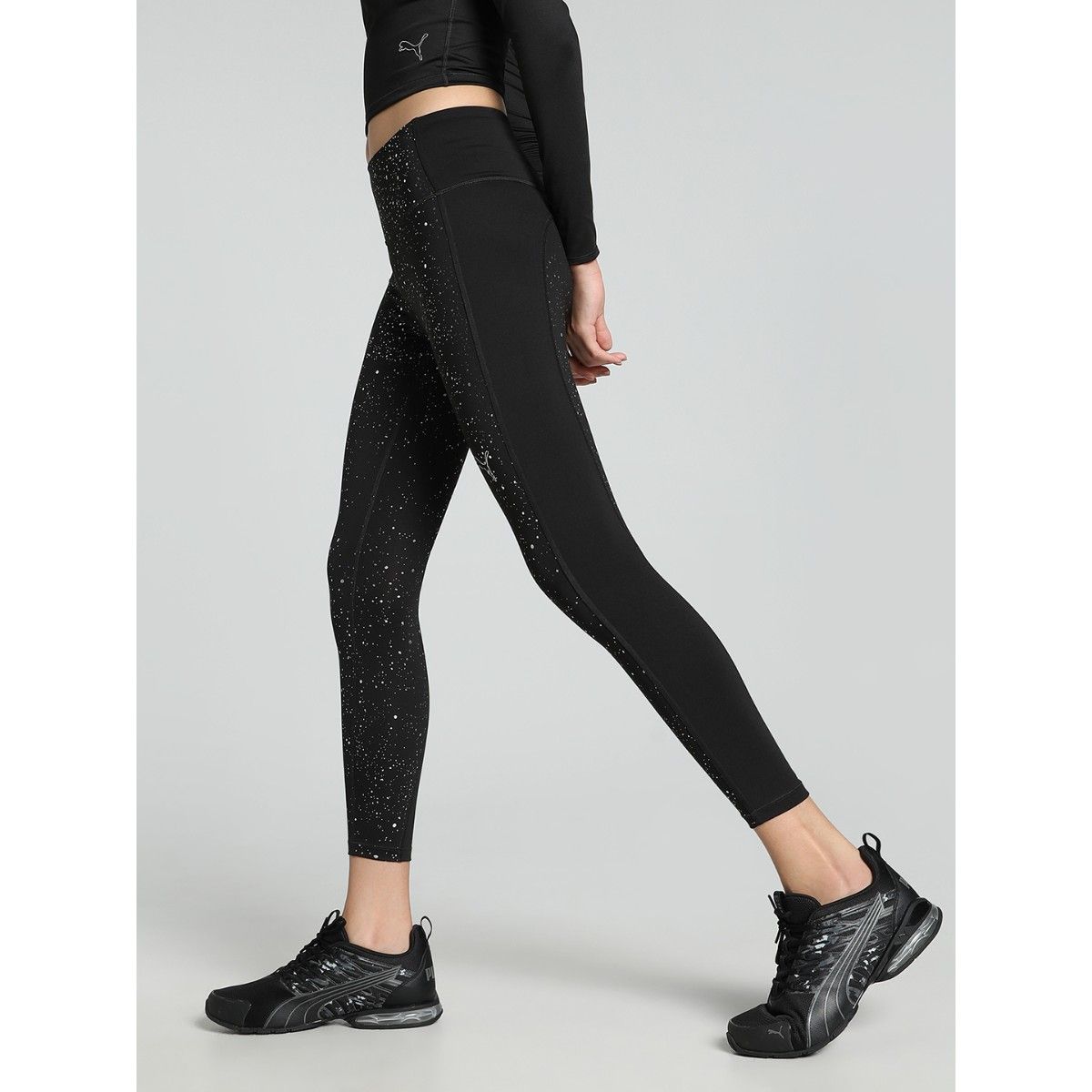Buy Puma Intergalactic Hw 7/8 Women's Black Tights Online