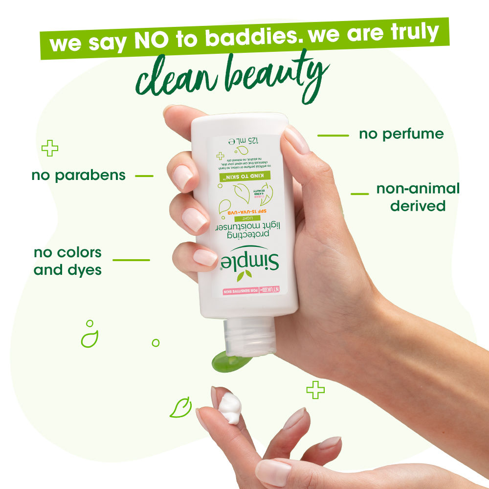 Simple Kind To Skin Protecting Light Moisturiser SPF 15: Buy Simple ...