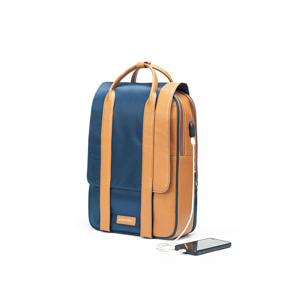 Buy Assembly Travel Backpack with Laptop Compartment & USB Charging ...