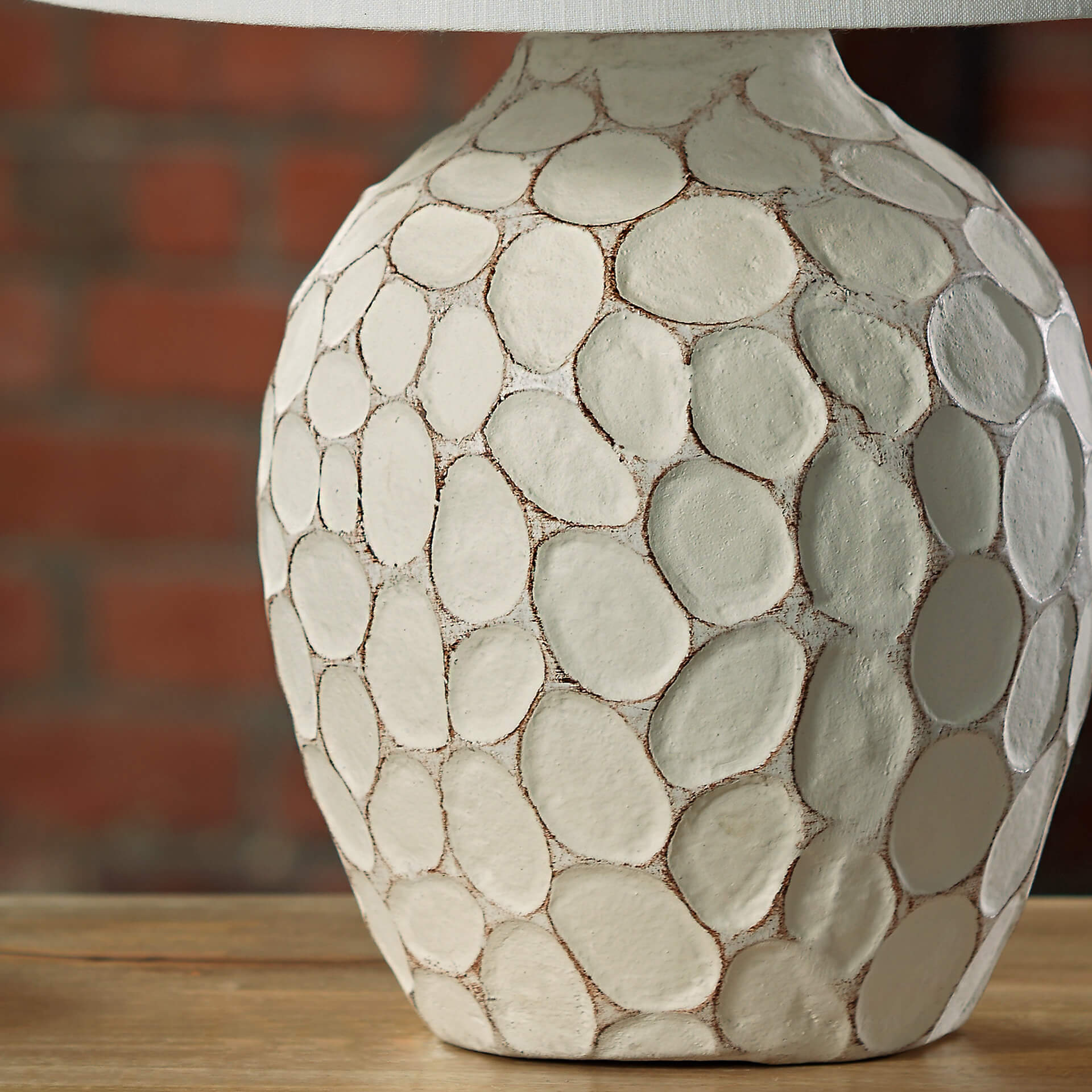 Buy Ellementry Pebble Pot Lamp With Shade Ecomix Online