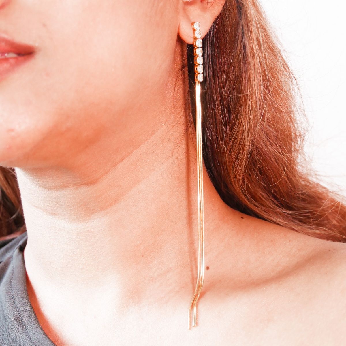 Buy Aphrodyte Me White Demeter Earrings Online