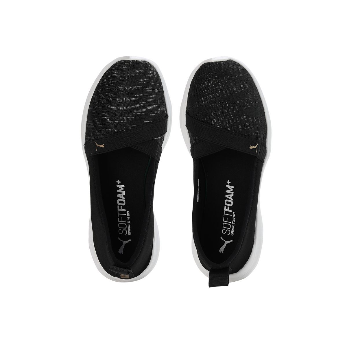 Buy Puma Adelina Space Metallics Women Black Ballerinas Online