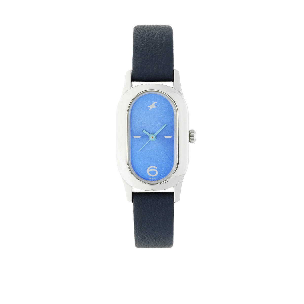 Buy Fastrack Blue Dial Blue Leather Strap Watch Online