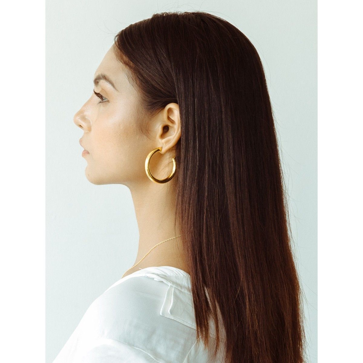 Perfectly Average Classic Hollow Hoops: Buy Perfectly Average Classic ...