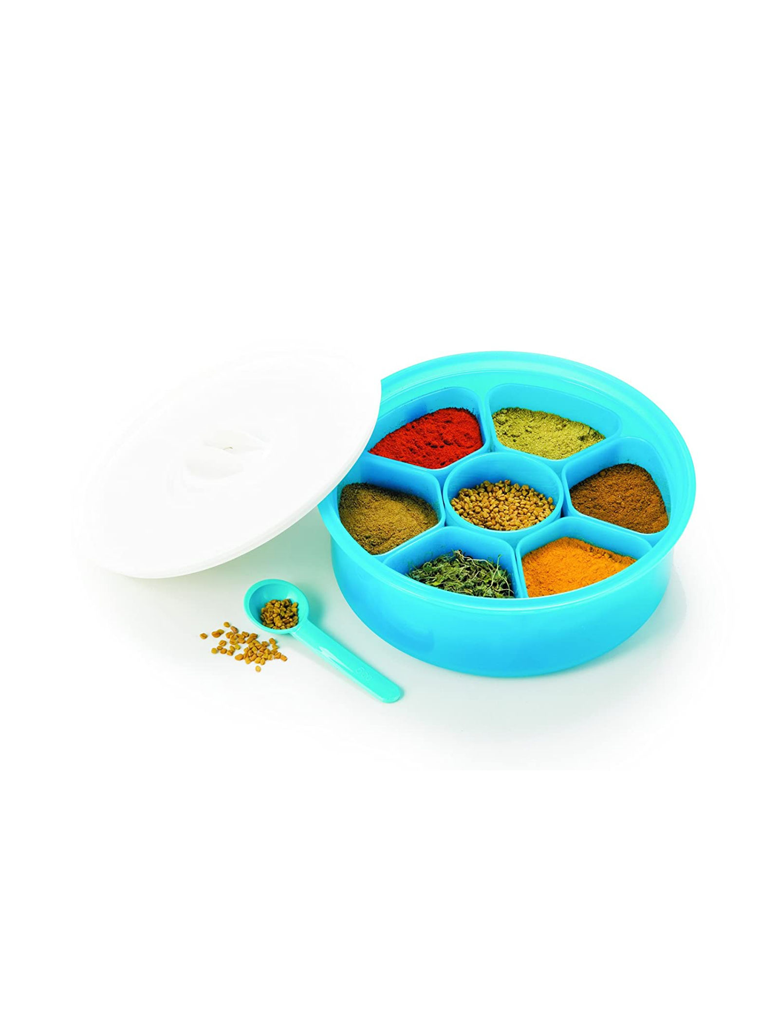 Buy Lock & Lock Classics Round Small Spice Kit, Blue Online