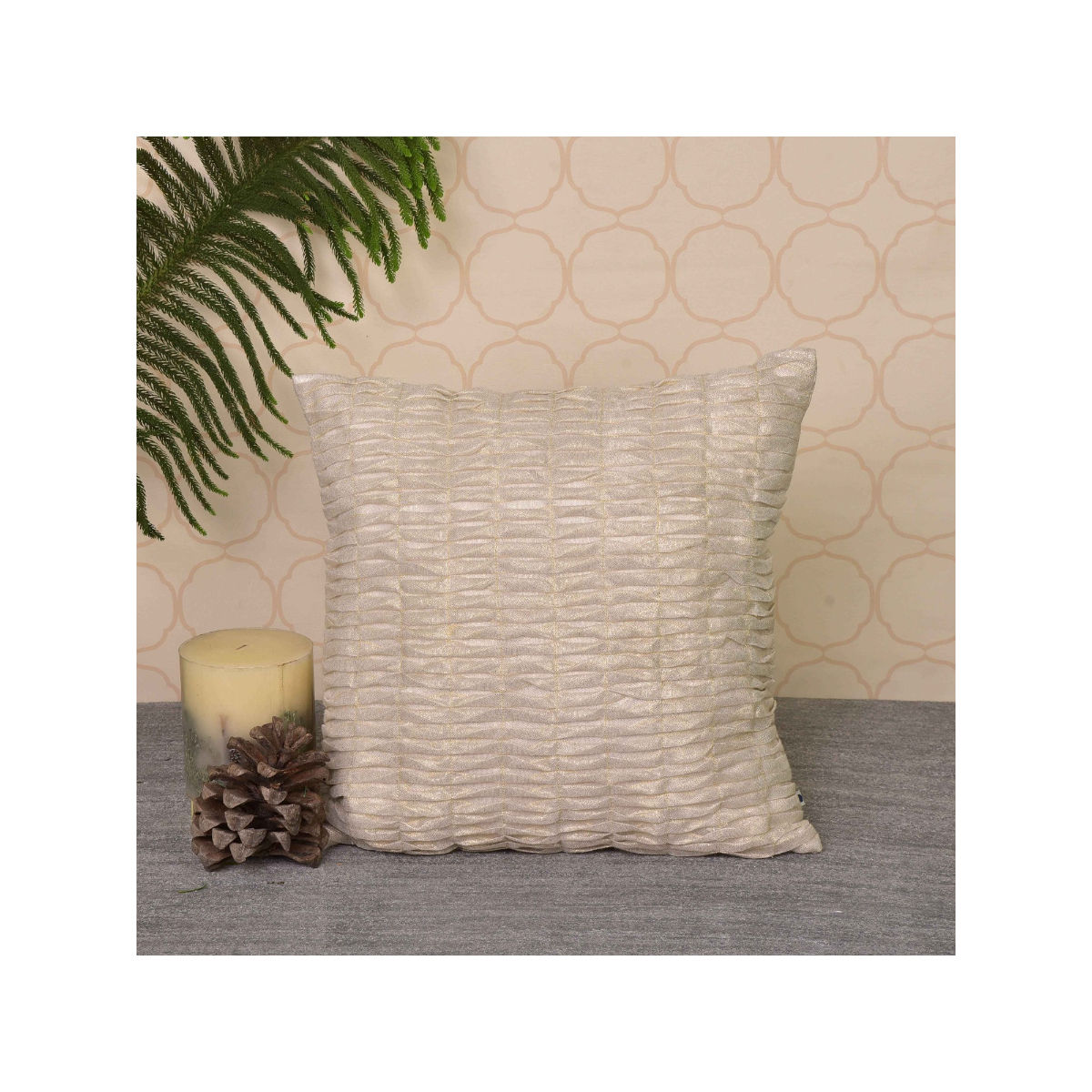Buy ONSETHOMES Origami Cushion Cover Online